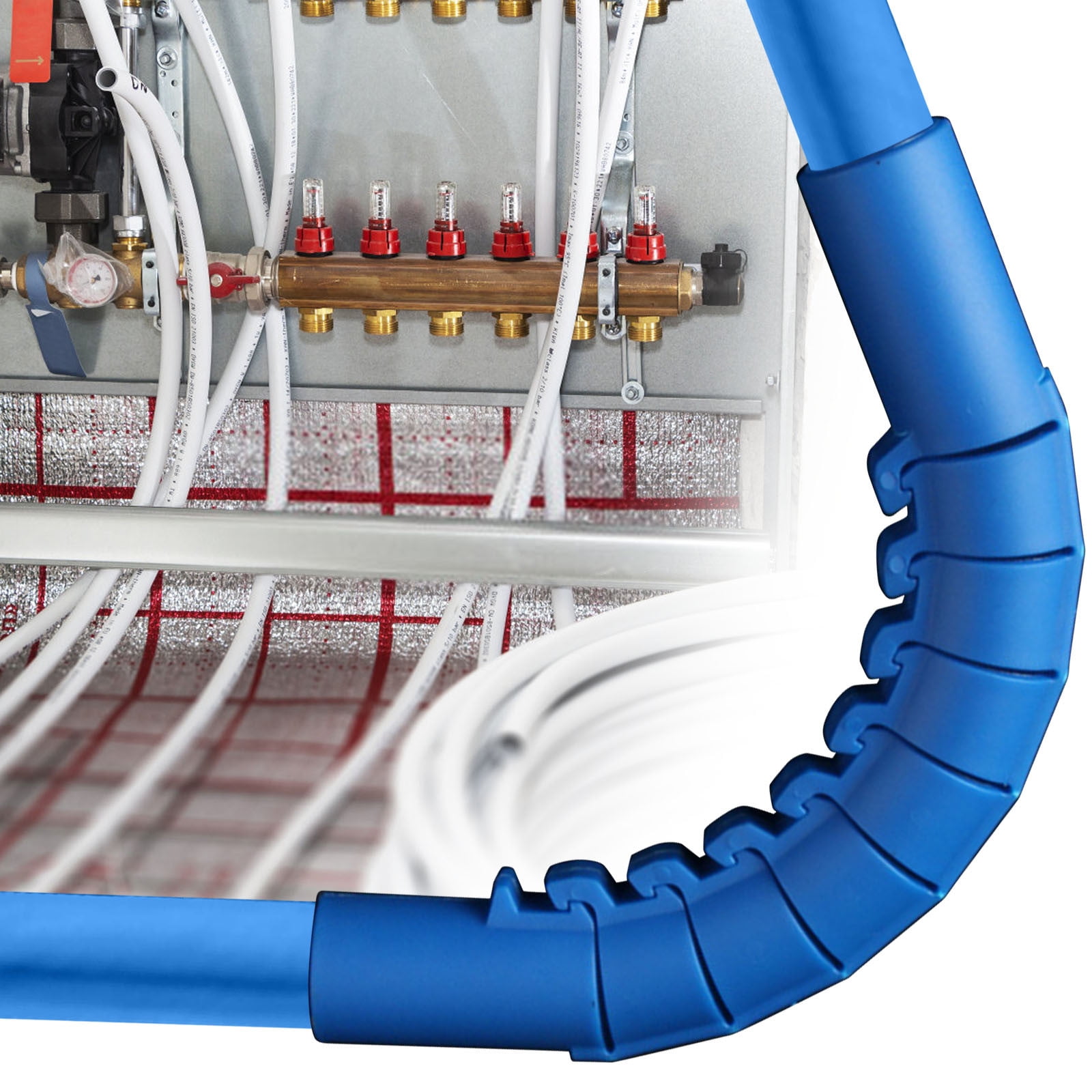 4PC Floor Heating Pipe Bender, Adjustable Underfloor Heating Pipe ...