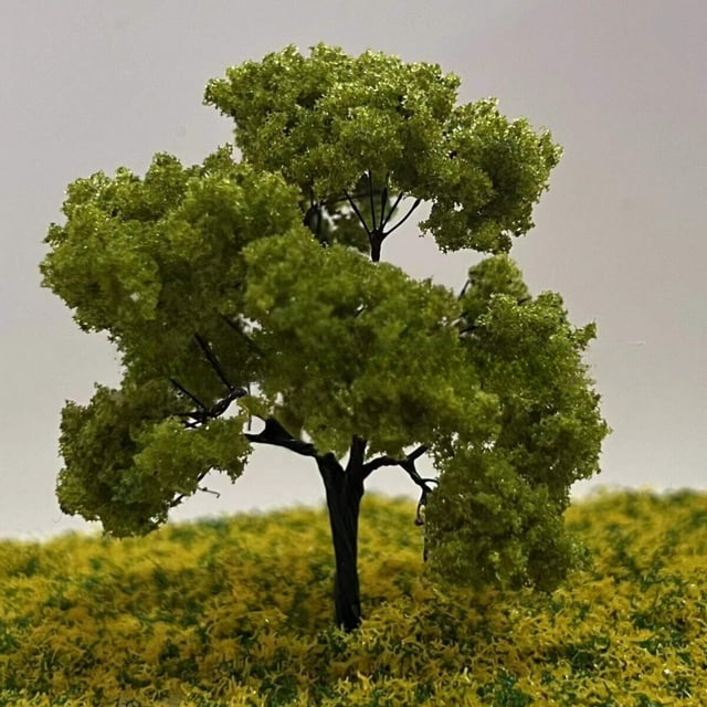 4PC HO Scale Fall Trees Bundle Model Railroad Scenery Autumn Plants ...