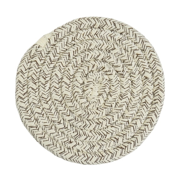 4PC Light Brown Minibee Heat Resistant Cotton Rope Placemat 7.09 Inch ...