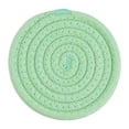 4PC Mint Green Minibee Heat Resistant Cotton Rope Placemat 7.09 Inch ...