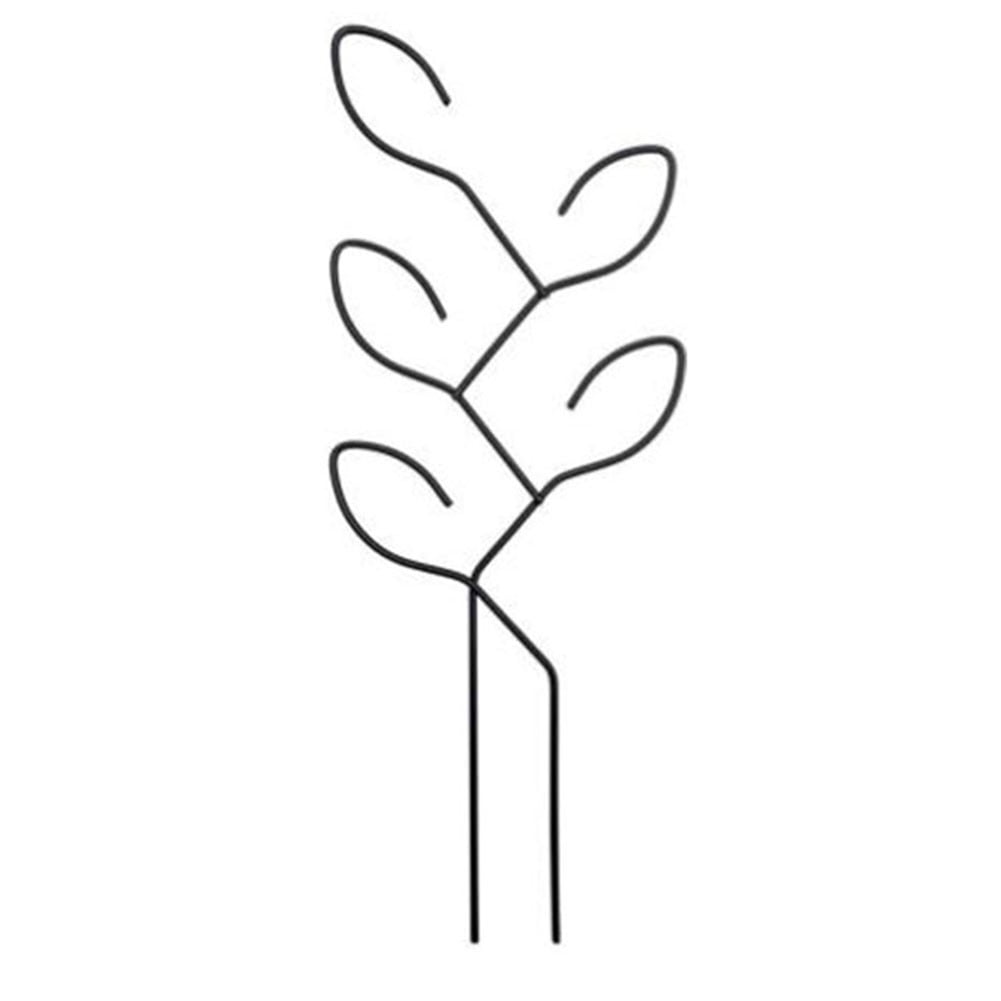 4PC Potted Stand Plant Climbing Frame Creative Leaf Climbing Vine ...