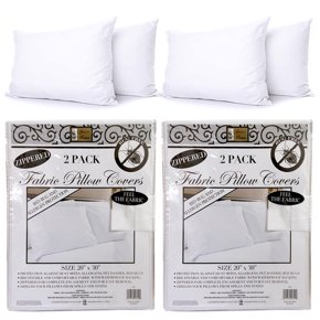 Plastic Pillow Covers Zipper
