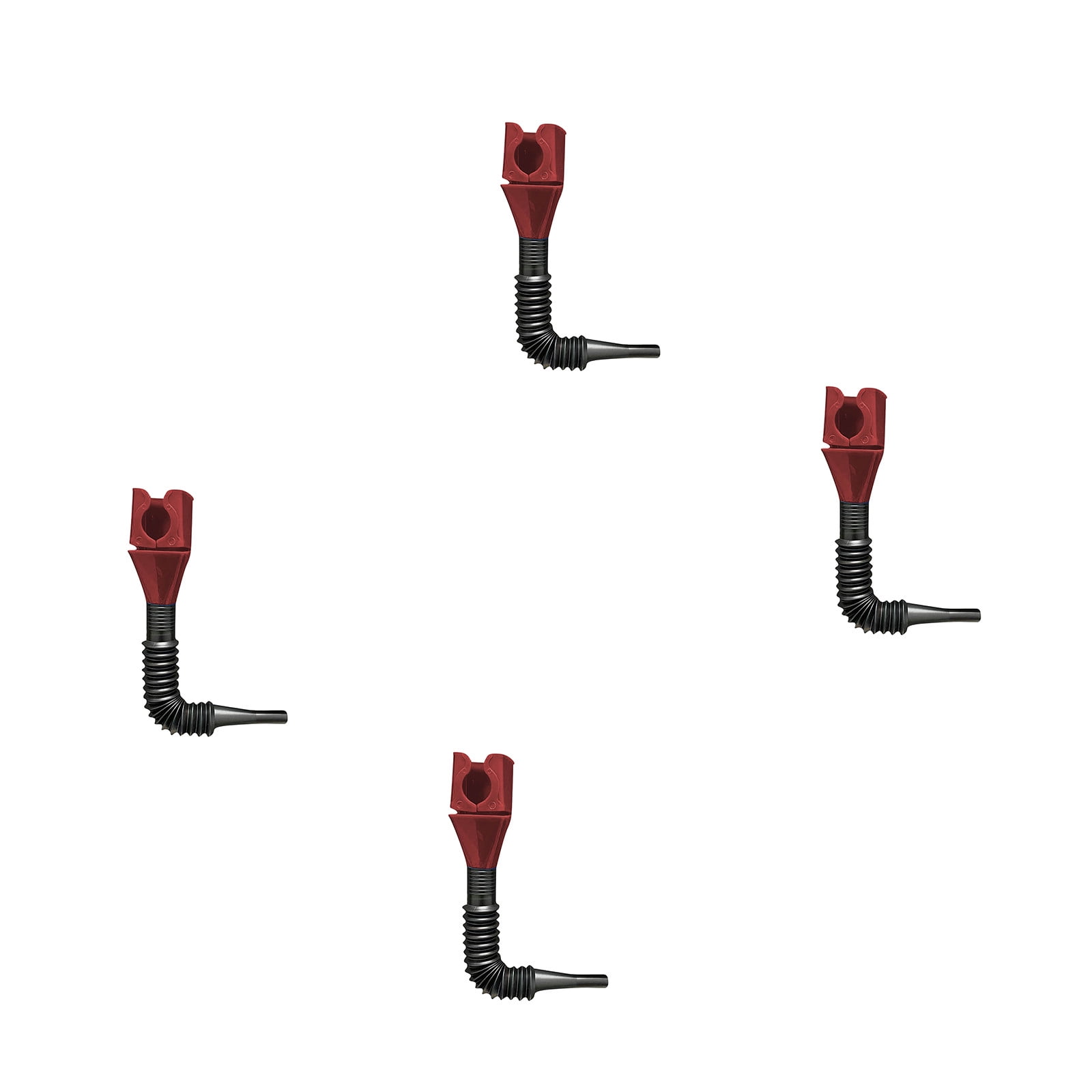4PC Retractable Funnel Set, Kadlawus Multi-Use Flexible Funnel ...