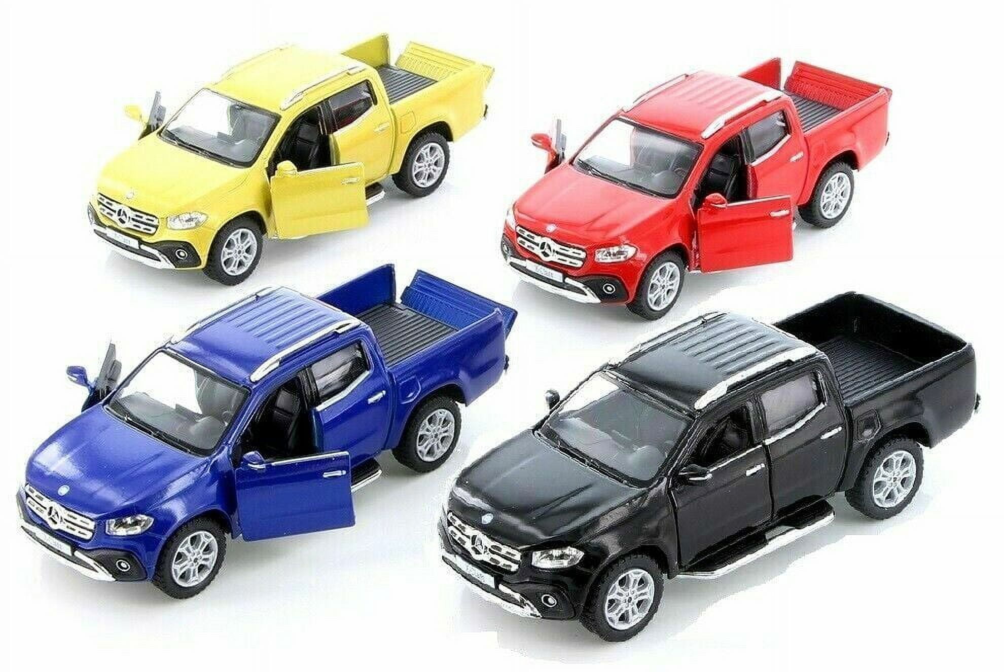 4PC Set: 5" Mercedes-Benz X-Class Truck Diecast Model Toy Car 1:42 ...