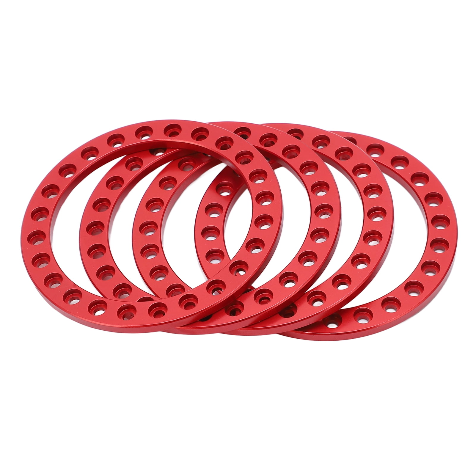 4PCS 1.9 Inch Wheel Outer Beadlock Ring, Aluminum Alloy Wheel Outer ...