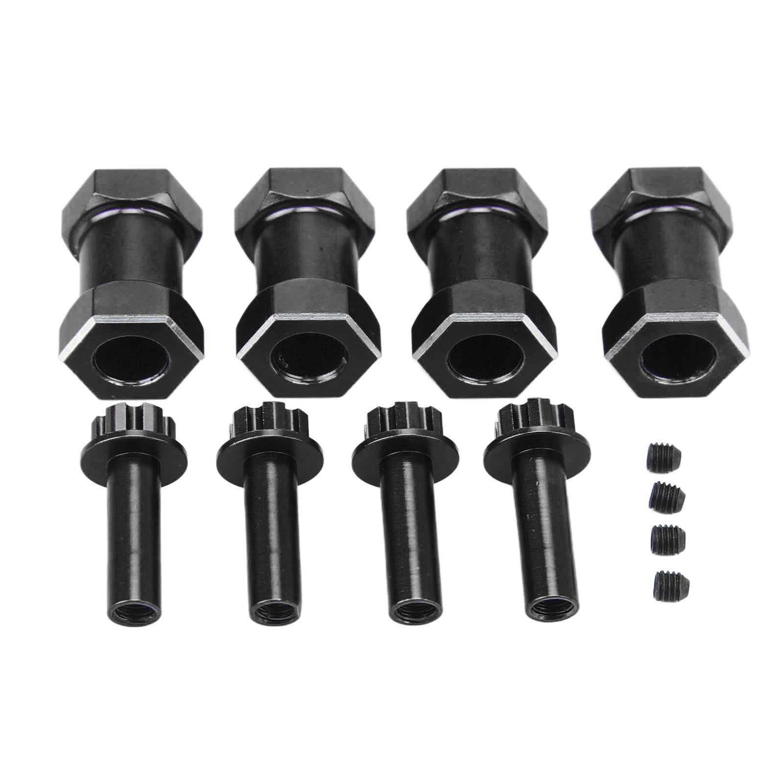 4PCS 12mm RC Wheel Hex Hub with 20mm Offset Extension Crawlers Wheel ...