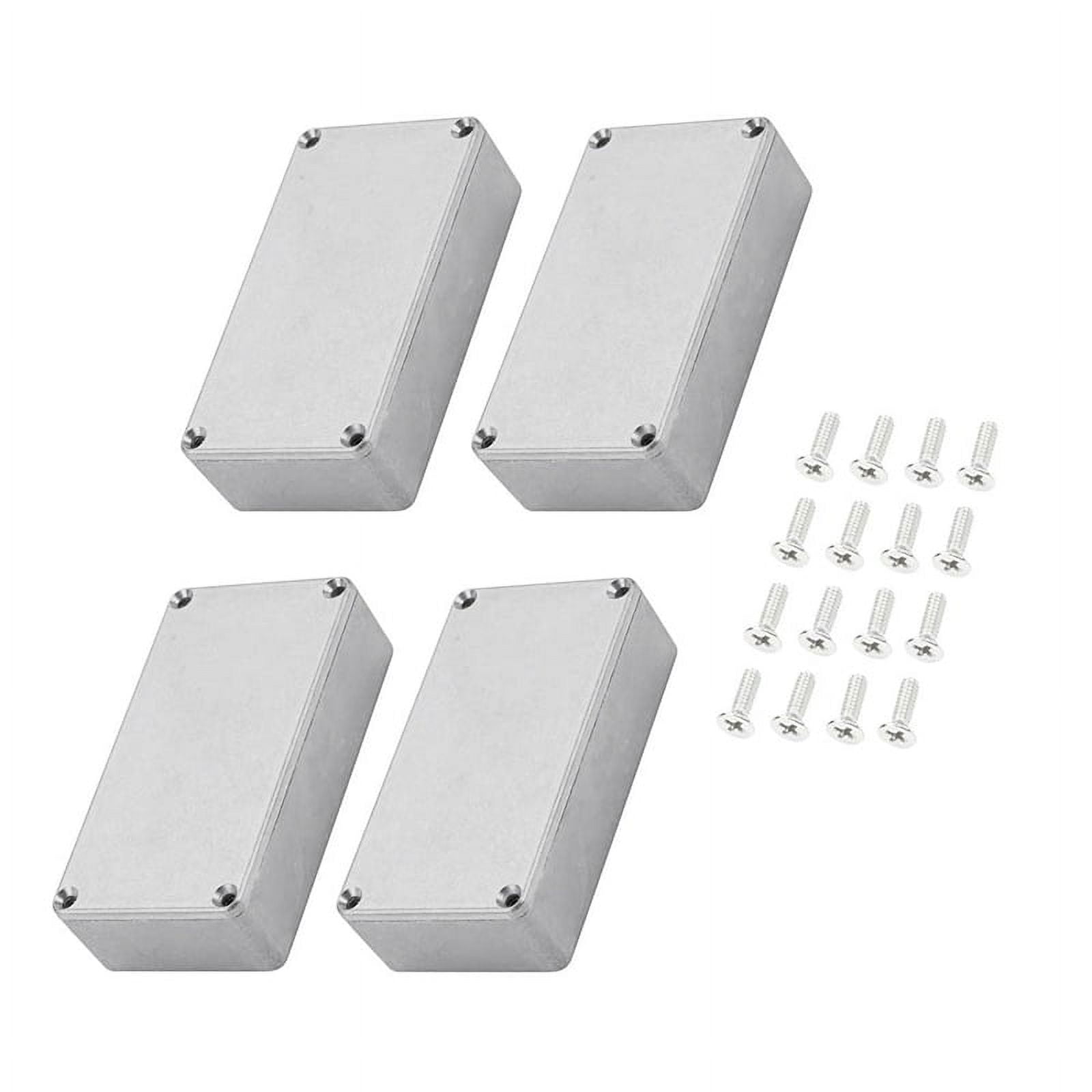 4PCS 1590B Guitar Pedal Enclosure Aluminum Diecast Stomp Box - Walmart.com