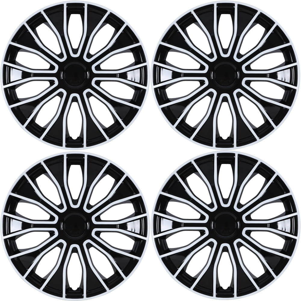 4PCS 16 inch Universal Hubcaps for Steel Wheel Rims Cover,Snap on Car ...