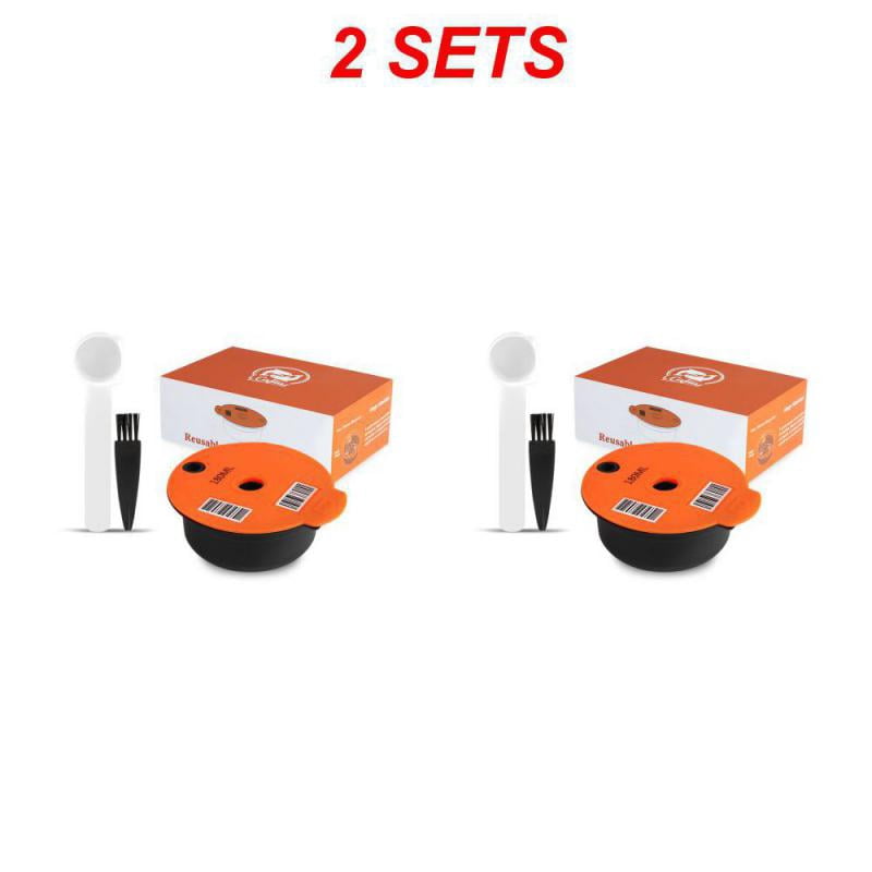 4PCS 180ML Reusable Coffee Capsule Pods for Tassimo Coffee Machine ...