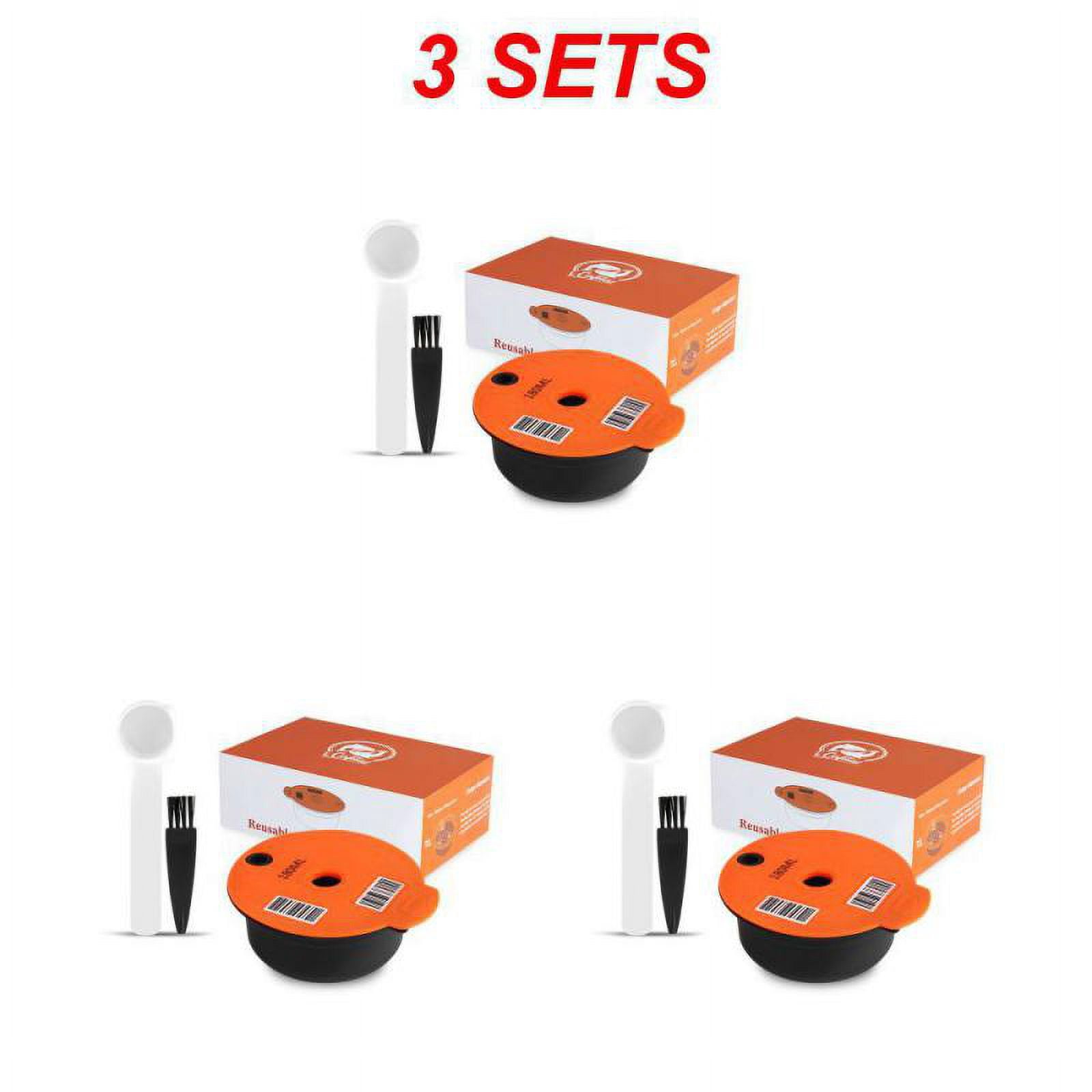 4PCS 180ML Reusable Coffee Capsule Pods for Tassimo Coffee Machine ...