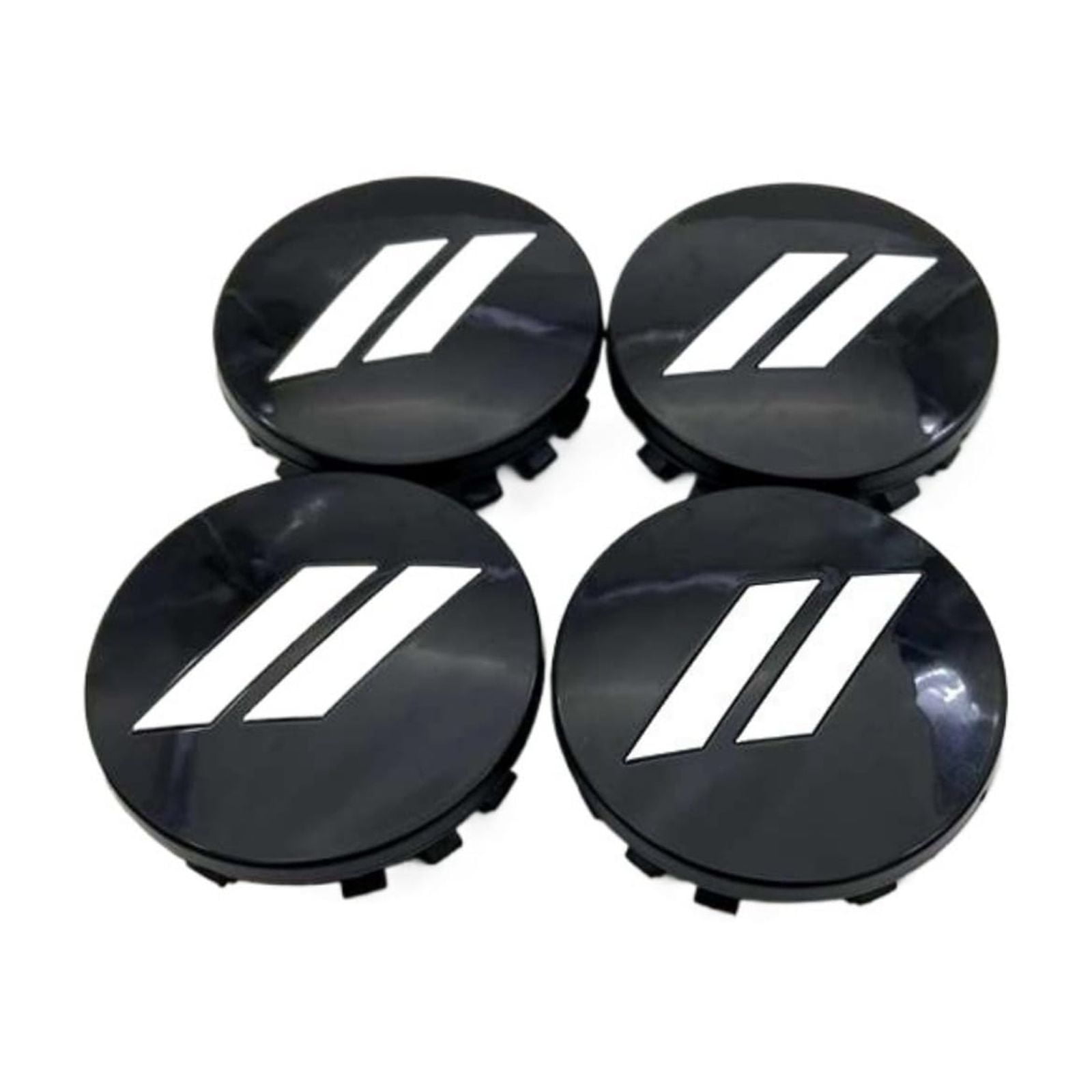 4PCS 2.5 Inches Wheel Center Cap Covers Hubcap Emblem Badge Trim ...