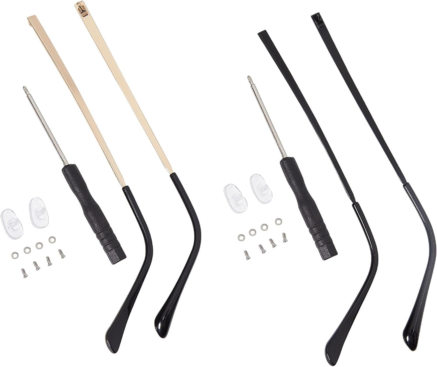 4PCS 2 Colors Eyeglasses Arms Replacement Leg Accessories Eyeglass ...