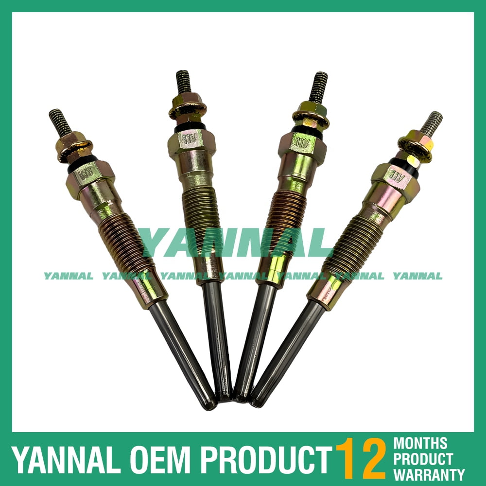 4PCS 2L Glow Plug 19850-54120 PT-155 For Toyota 3L 5L Engine Parts ...