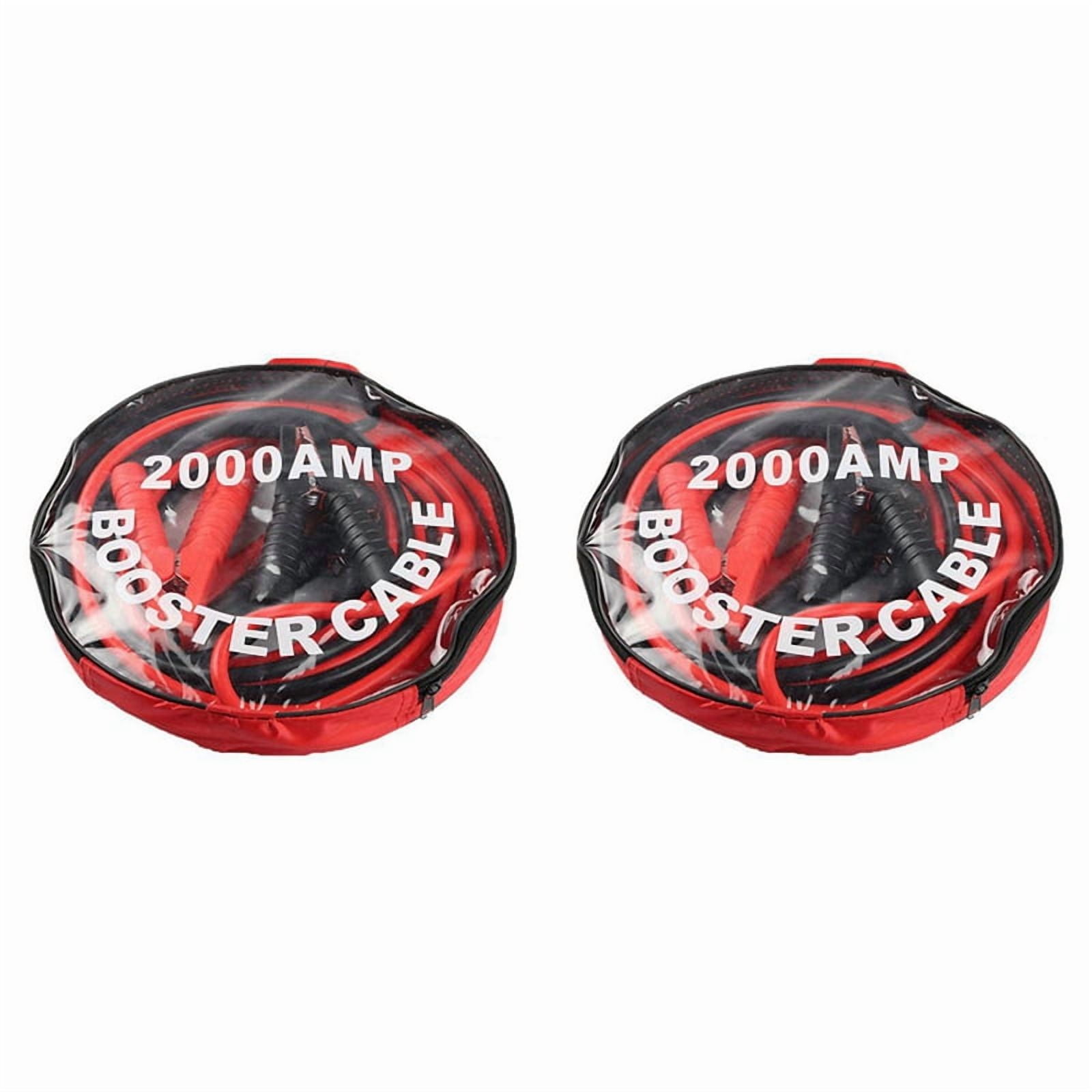 4PCS 3 Meters 2000AMP Car Emergency Power Start Cable Whit Current ...