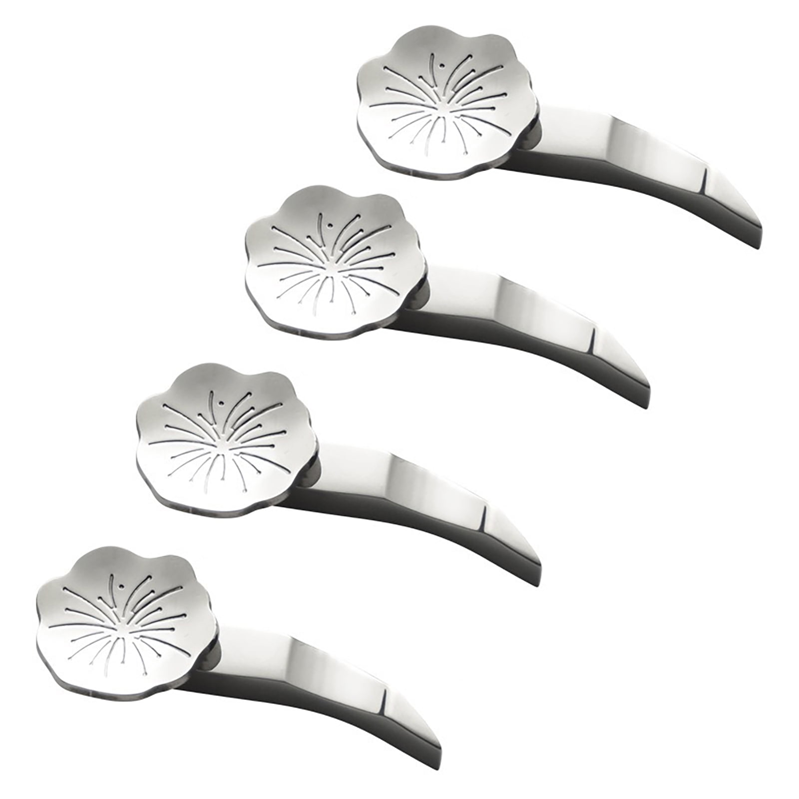 4PCS 304 Stainless Steel Flower Chopstick Rest, Chopstick Holders ...