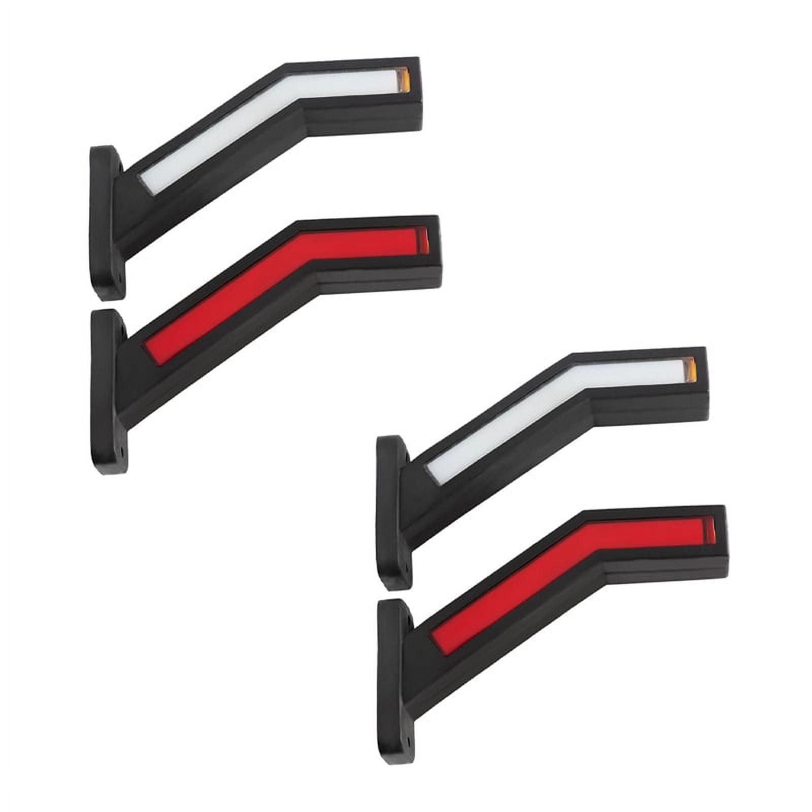 4PCS 33LED Trailer LED Side Marker Lighting Outline Marker Truck Light ...