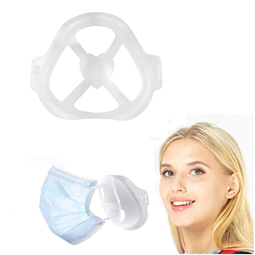 4PCS 3D Face Inner Bracket for Comfortable Breathing, Silicone Internal ...
