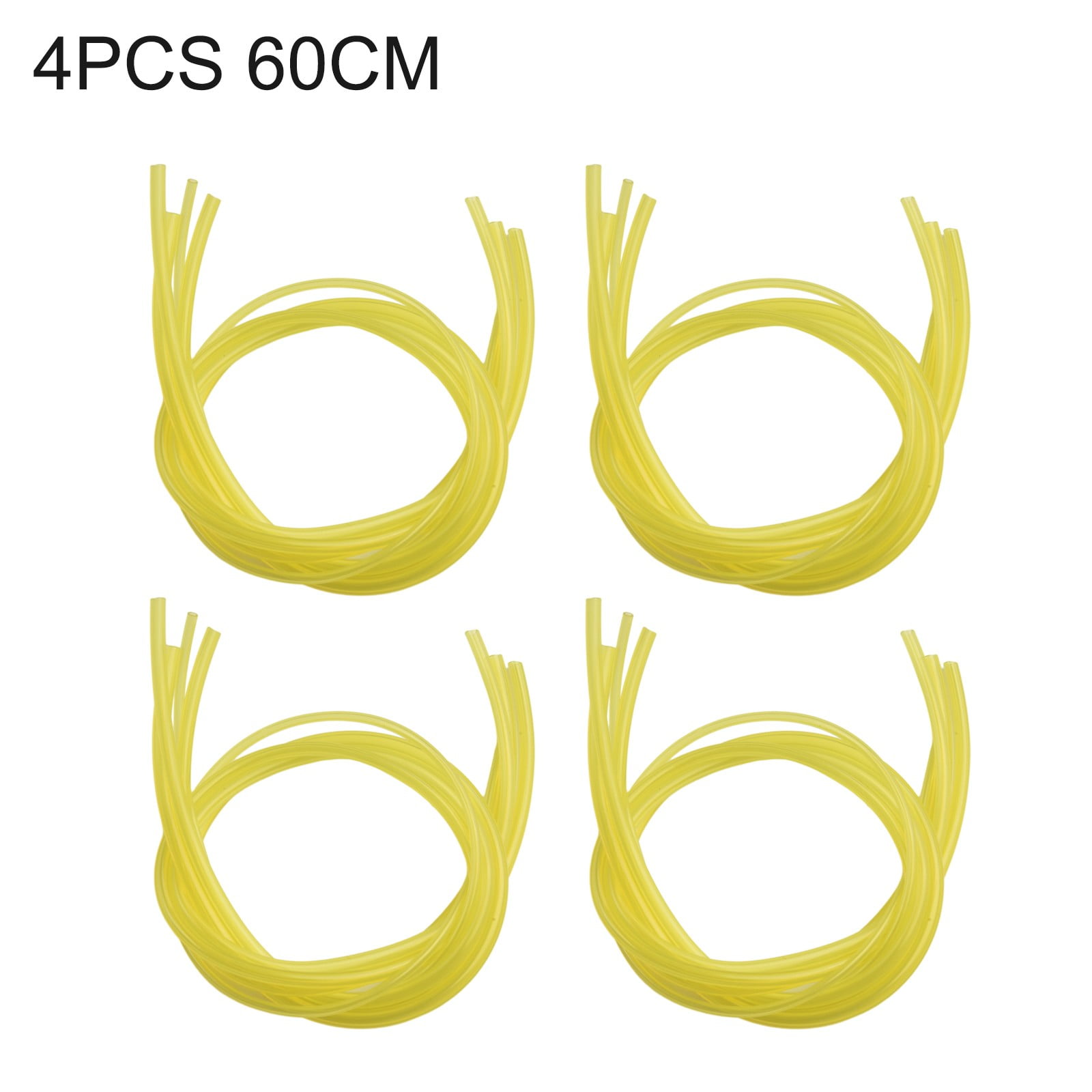 4PCS 4 Sizes Fuel Line Hose Gas Pipe Tubing For Trimmer Chainsaw Blower ...