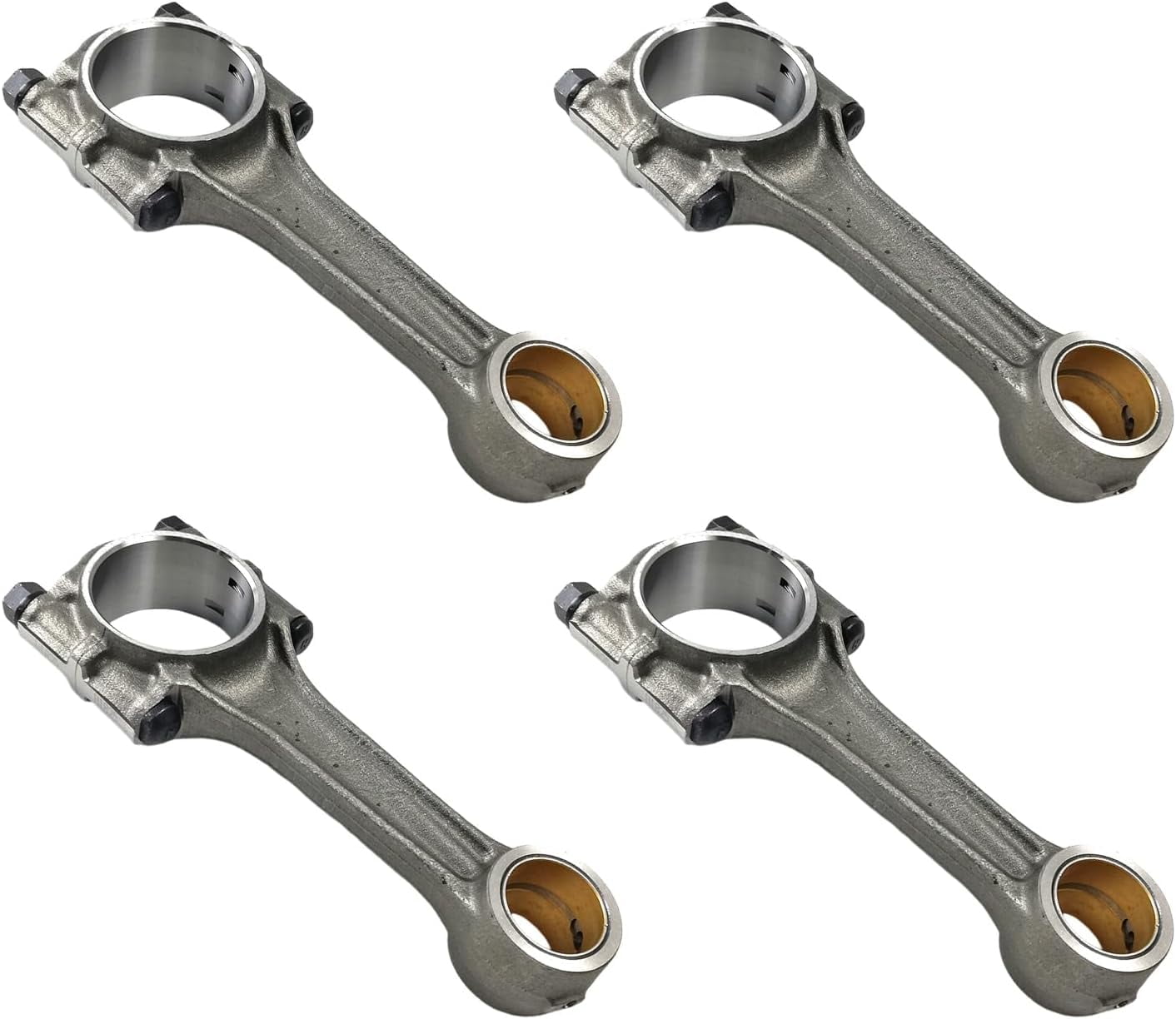 4PCS 4D32 Connecting Rod For Mitsubishi 4D32 4D32T Engine For CAT E307 ...