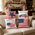 4PCS 4th of July Themed Pillow Covers Set - Festive Independence Day ...