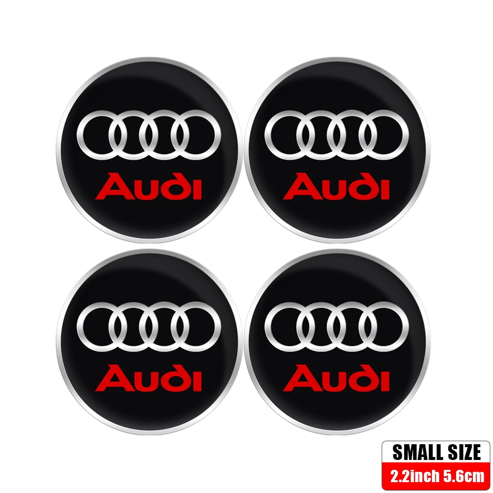 4PCS 56/60/65/68mm Car Wheel Hub Caps Emblem Badge Sticker Decoration ...