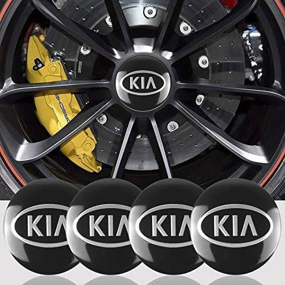 4PCS 56mm Car Wheel Hub Center Caps Emblem Sticker (Suit for KIA ...
