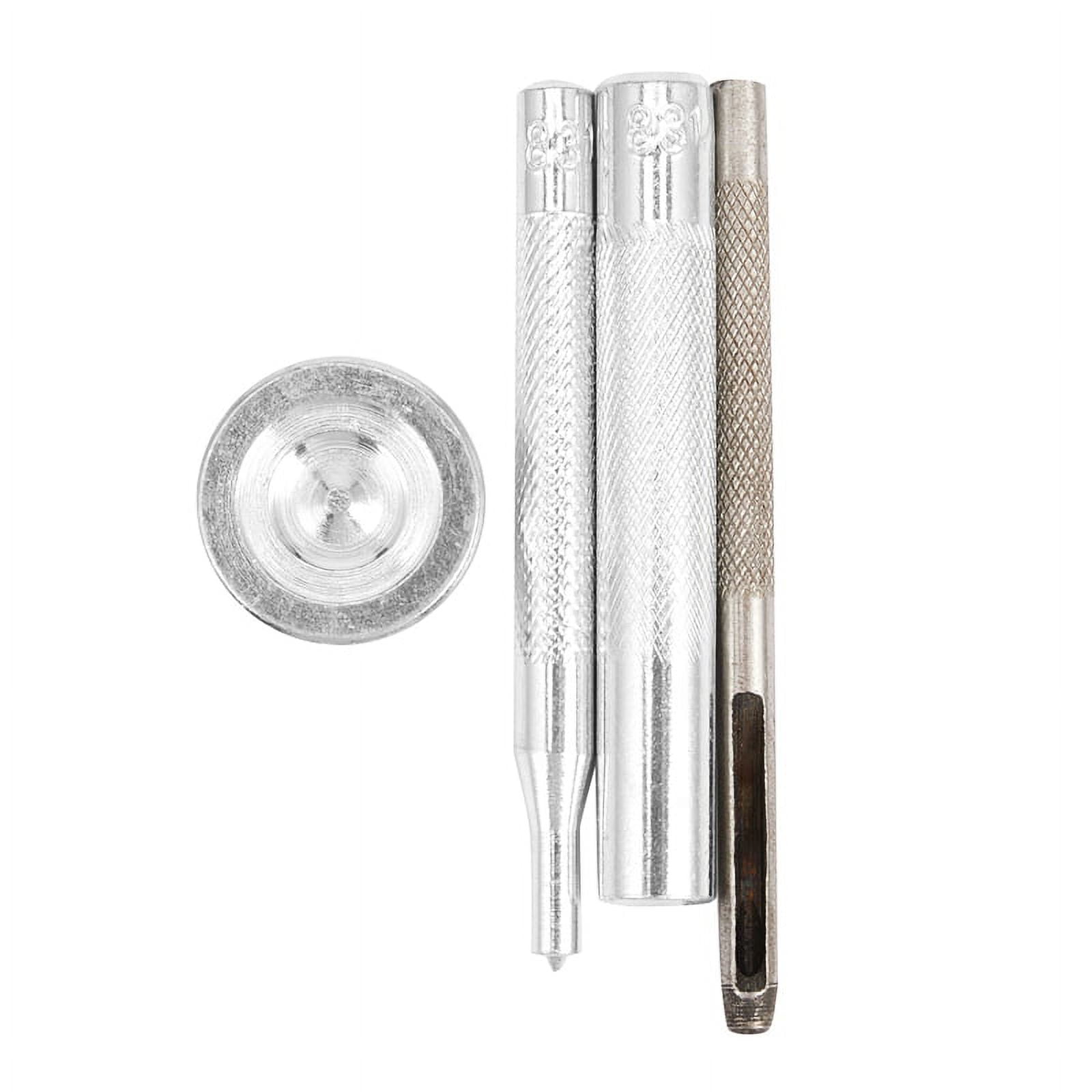 4PCS 831 Type Metal Snap Fasteners Studs Button Installation Tools Hand ...