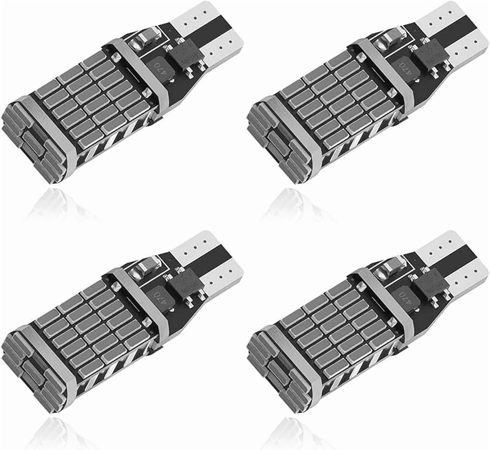 4PCS 921 LED Reverse Light Bulb, Brake Light 921 LED Bulb T15 4014 ...