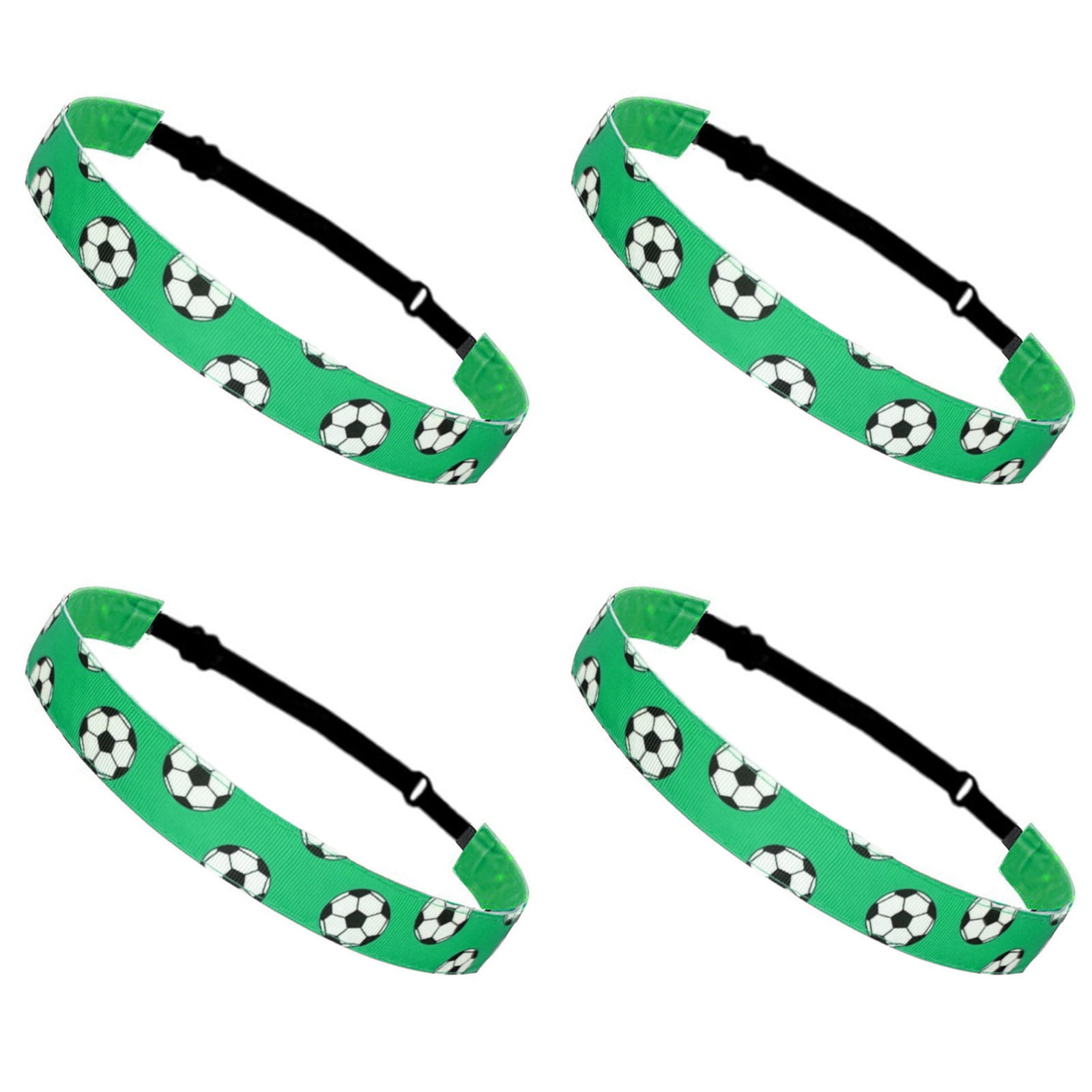 4PCS Adjustable Sports Sweatbands For Men Women Gym Running Football ...