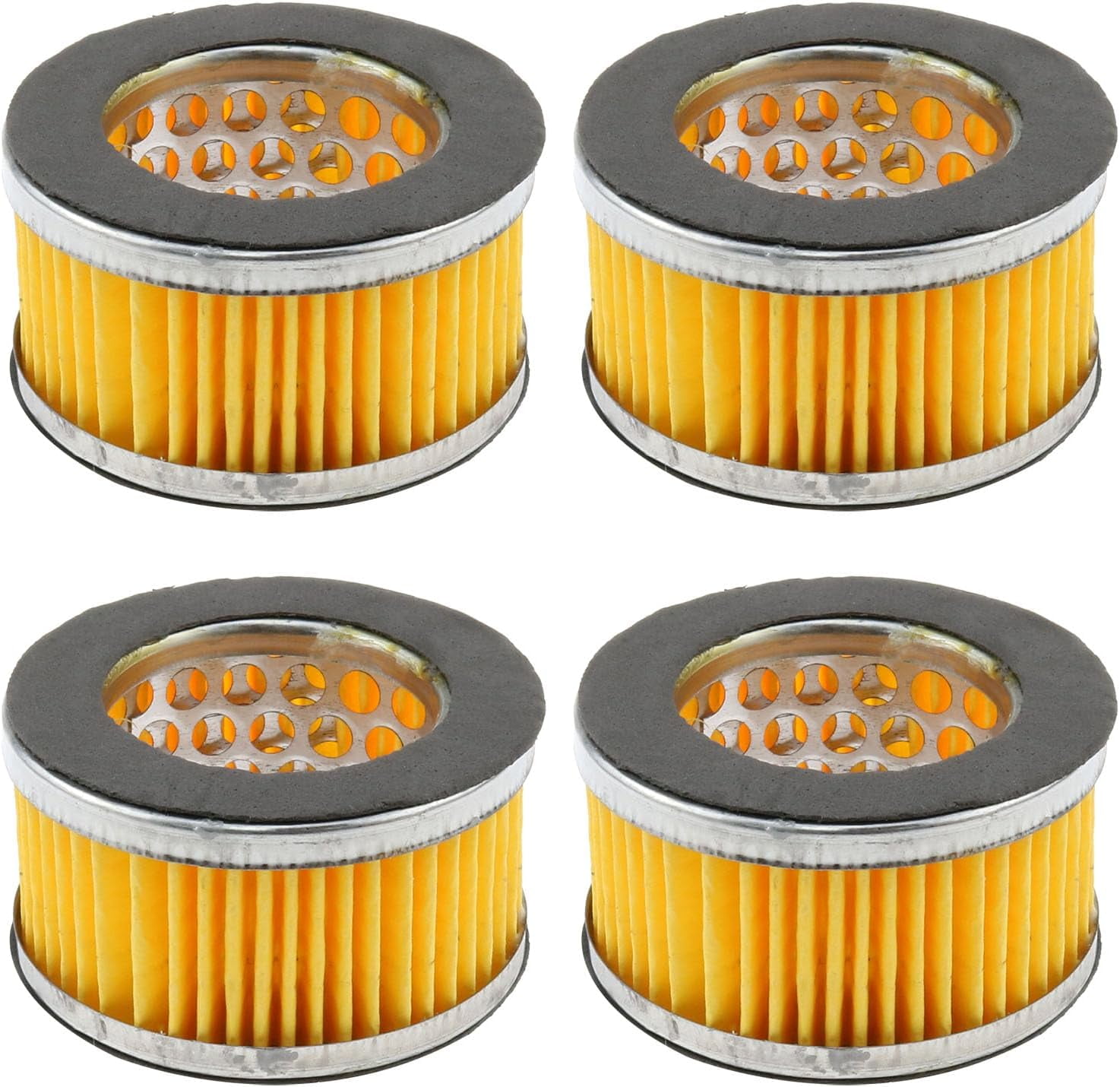 -4PCS Air Compressor Intake Paper Filter Elements Piston Type Air Replacement Filter Element Air ...