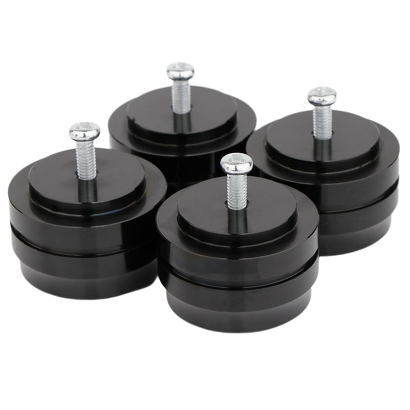 4PCS Aluminium Feet Solid Audio Device Feet Speaker Spikes Stand Feet ...