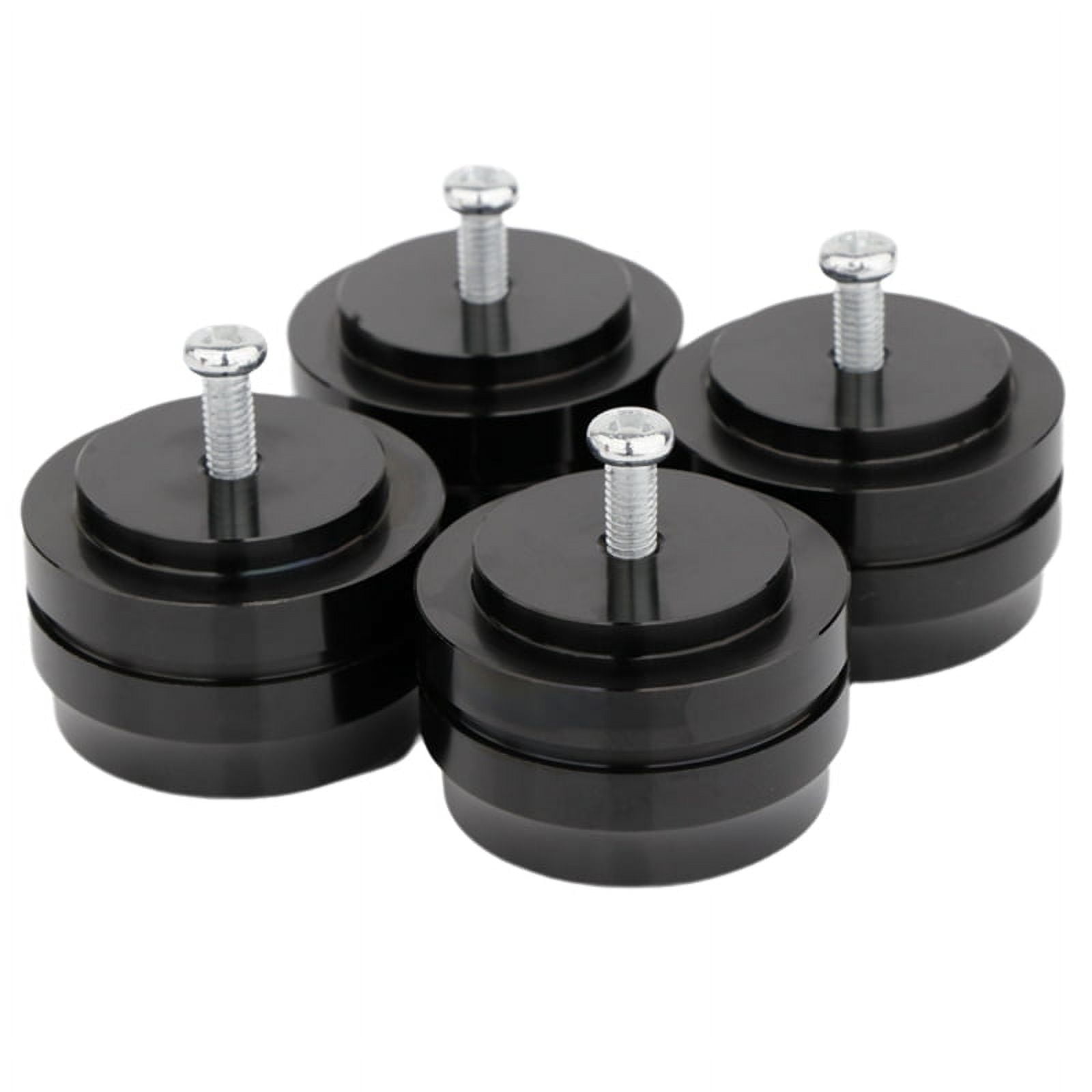 4PCS Aluminium Feet Solid Audio Device Feet Speaker Spikes Stand Feet ...