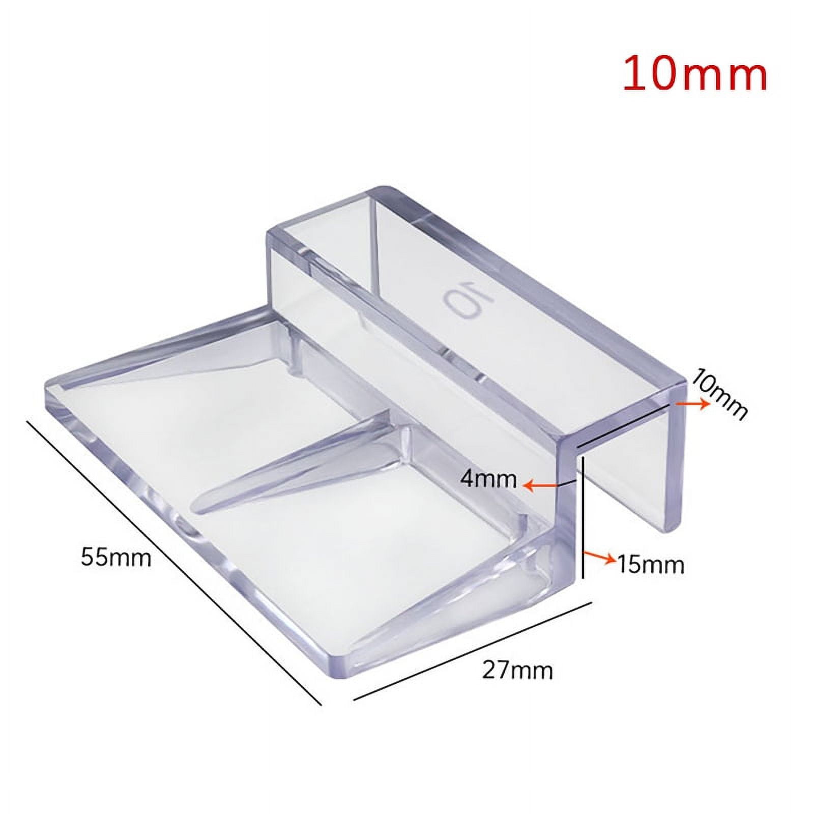 4PCS Aquarium Glass Cover Holder Acrylic Bracket Fish Tank Lid Clips ...