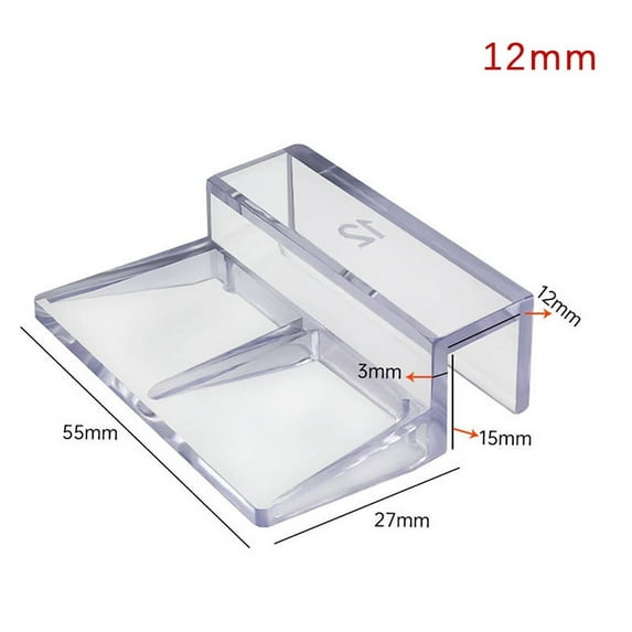 4PCS Aquarium Glass Cover Holder Acrylic Bracket Fish Tank Lid Clips ...