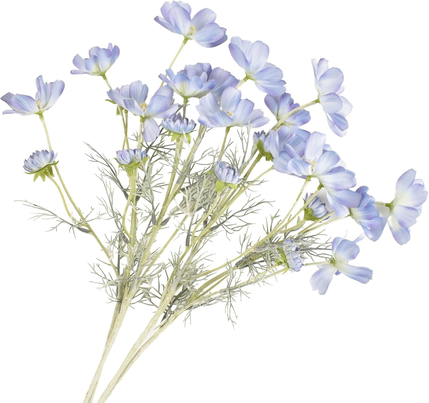 4PCS Artificial Wild Flower Fake Cosmos with Long stem Faux Silk ...