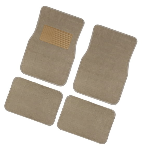 4PCS Automotive Truck Floor Liners Waterproof Flocking Surfaces Year ...