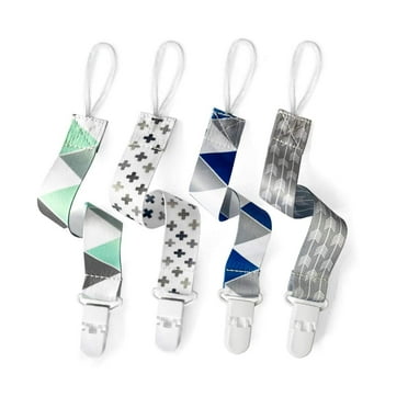 Pacifier Clip, Cute Animal Pacifier Holder Clip for Boys and Girls ...