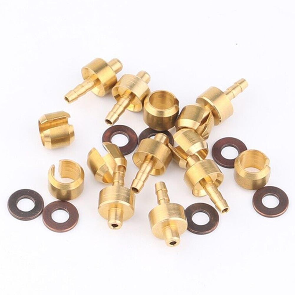 4PCS Bike Copper Oil Needle Olive Head Spacer for HOPE Oil Tube Joint ...