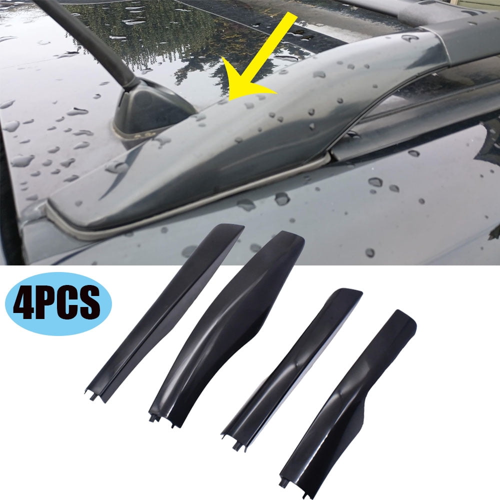 4PCS Black Roof Rack Rail End Covers Cap For Lexus RX300 330 350 400h ...