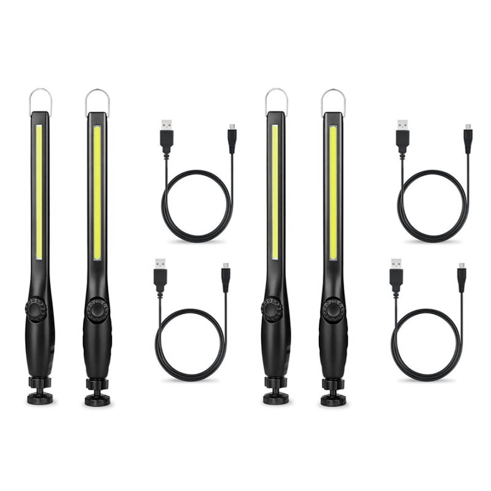 4PCS COB Portable LED Work Lights Cordless Magnetic LED Work Lamp ...