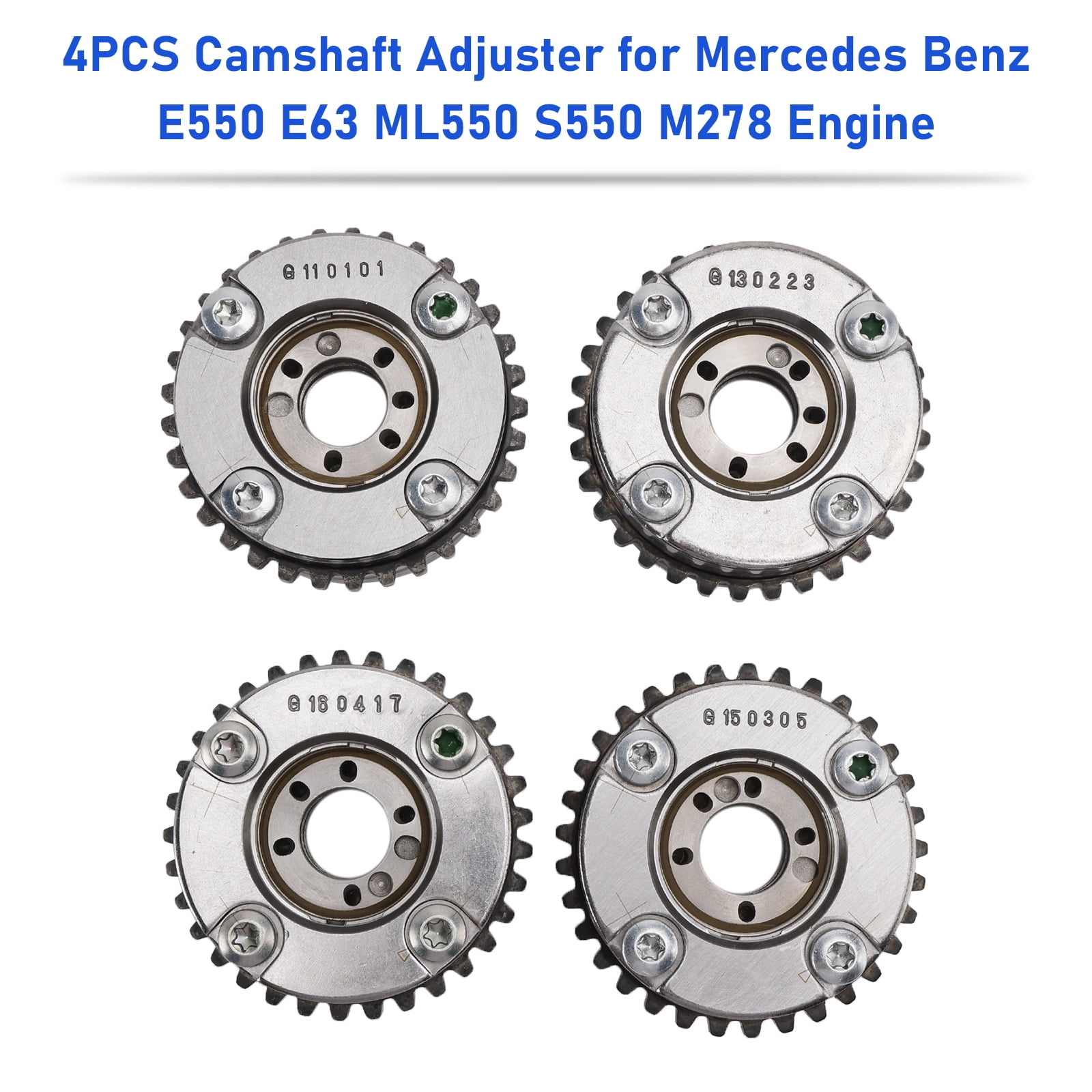 4PCS Camshaft Adjuster for Mercedes Benz E550 E63 ML550 S550 M278 ...