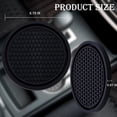 4PCS Car Cup Holder Coaster，Embedded in Ornaments Coaster Universal Fit ...