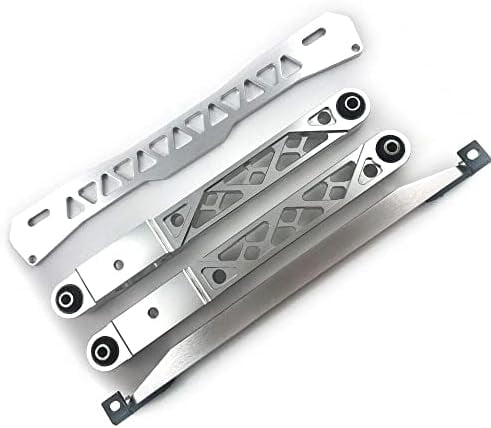 4PCS Car Rear Lower Control Arm Bar Kit Subframe Brace Lower Tie Bar ...