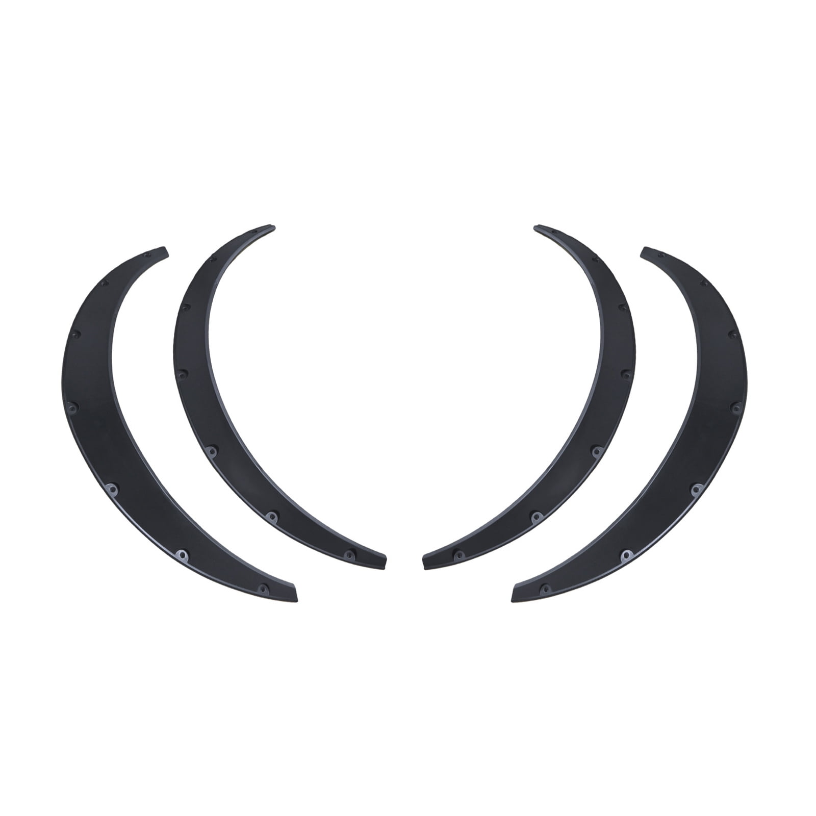 4PCS Car SUV Wheel Flares, Front/Rear PU Arches Trim, Wide Body Auto ...
