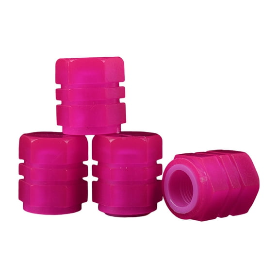4PCS Car Tire Glow In The Dark Tire Nozzle Cap Electric Car Light ...