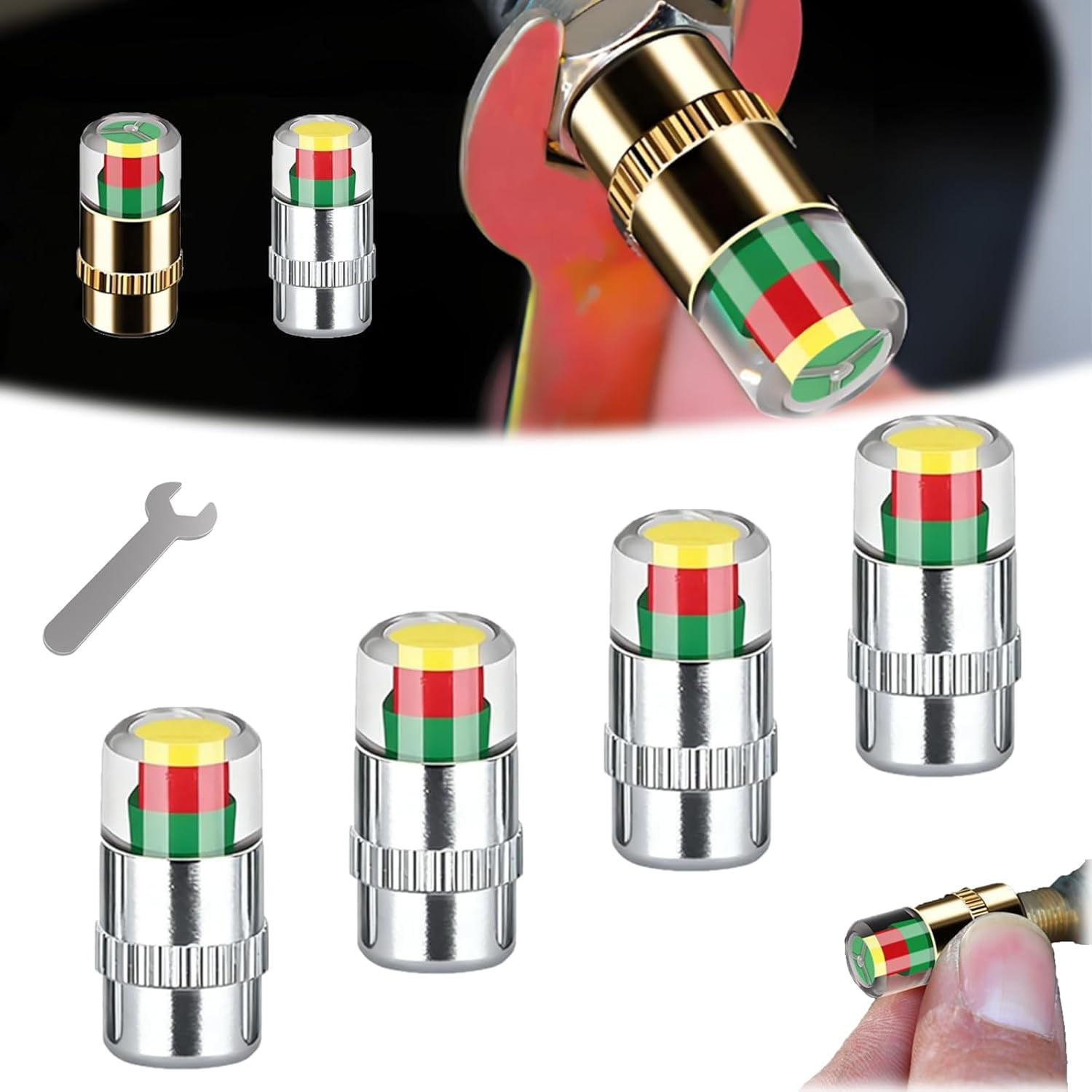 Extraordinary Air Alert Tire Valve Cap Picturesnull