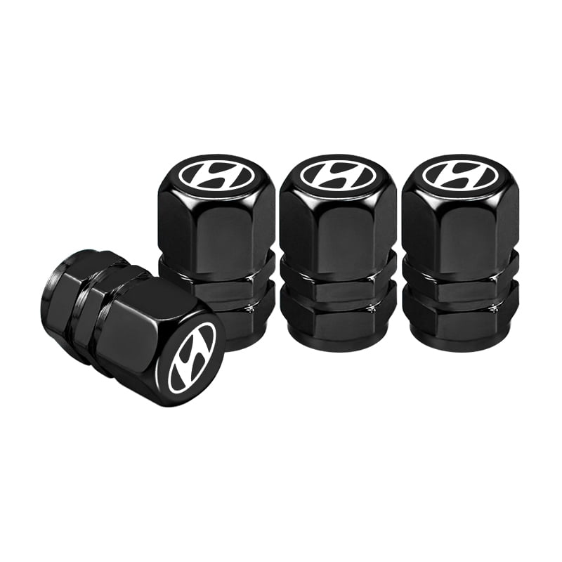 4PCS Car Tire Valve Caps Emblem Metal Cap Case Dust Covers Accessories ...