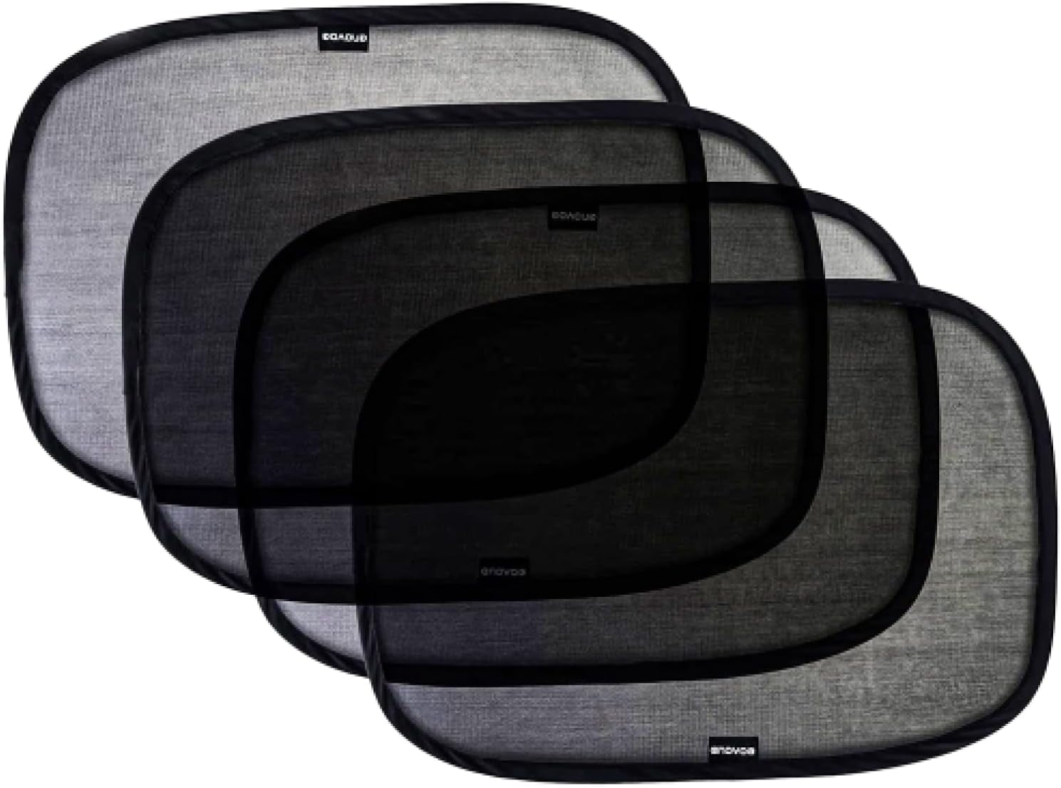 4PCS Car Window Shades for Baby (21"x14"),Sun Shade Blocker, Cling ...