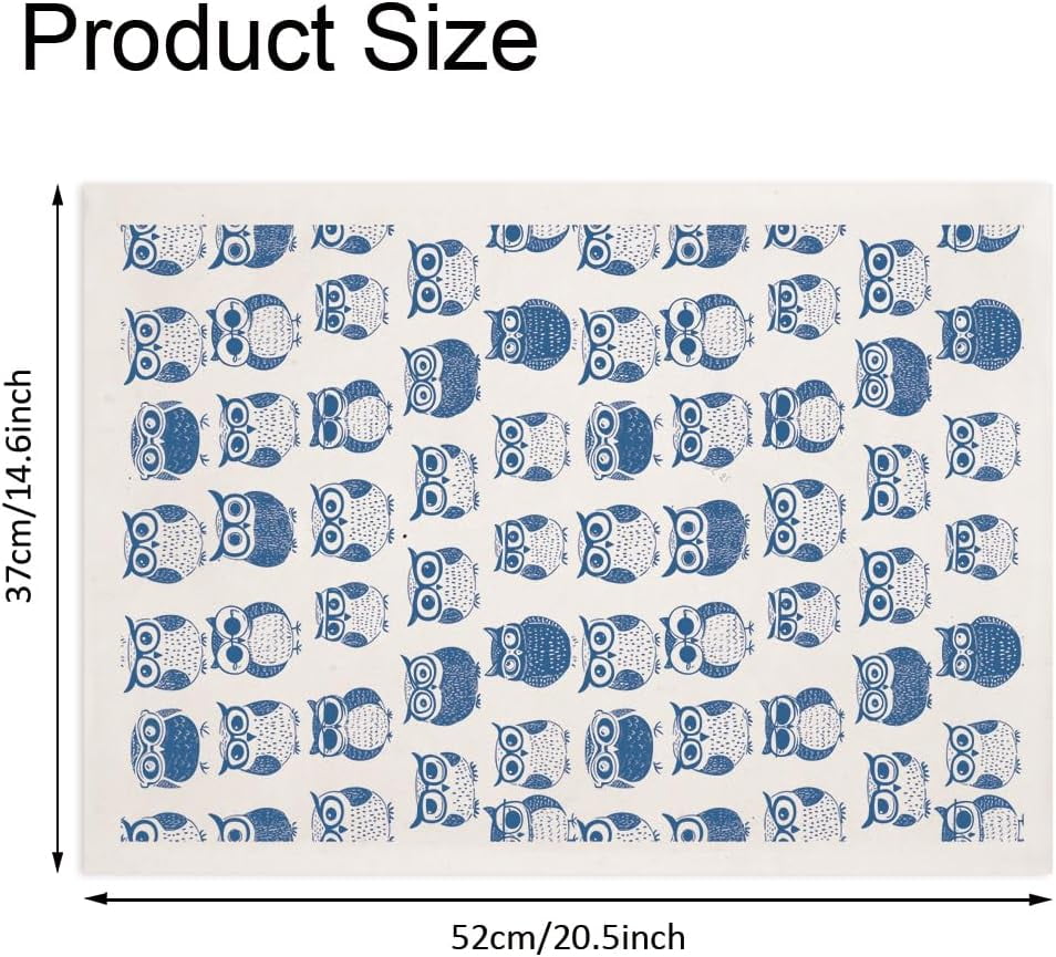 4PCS Cartoon Owl Underglaze Transfers for Pottery Plants Decals Ceramic ...