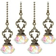 4PCS Ceiling Fan Pull Chain Extension,Pull Chains for Ceiling Fans and ...